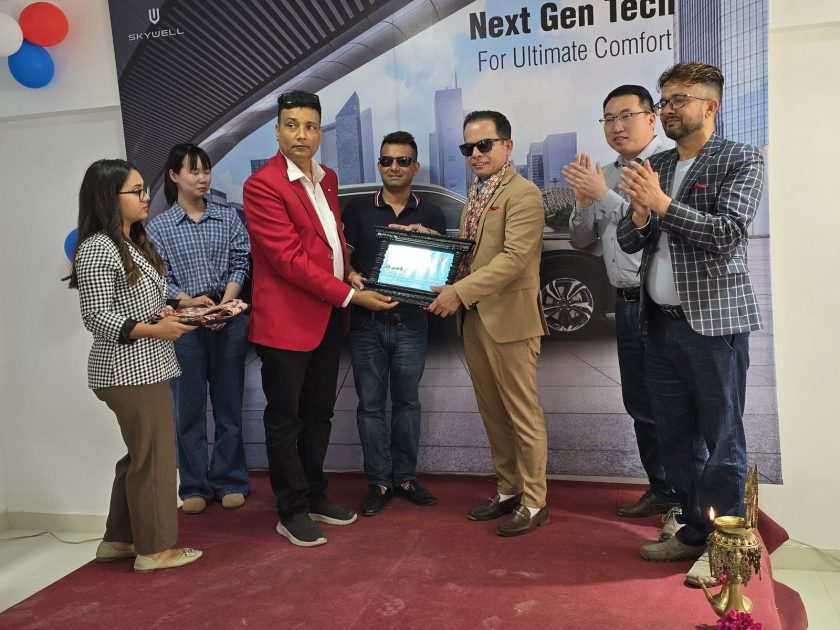 पोखरामा स्काईवेलको नयाँ सोरूम विस्तार | Tech Kagaj